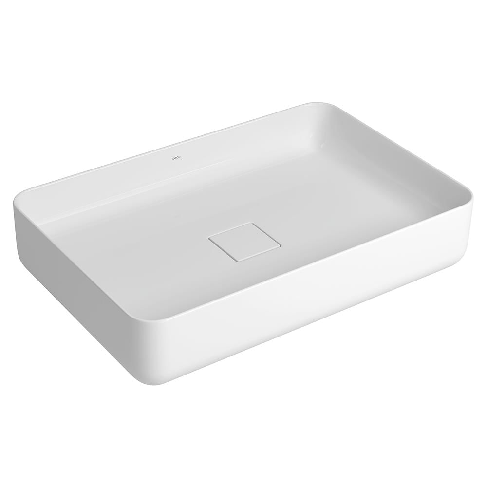 Cuba de Apoio Retangular 40X60cm Branco - DECA - Horus Acabamentos
