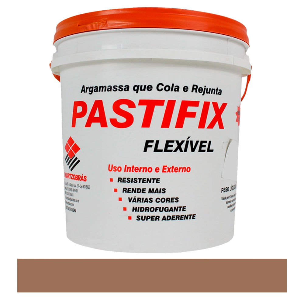 Argamassa Pastifix Inox Bronze Balde 5kg - QUARTZOBRAS - Horus Acabamentos