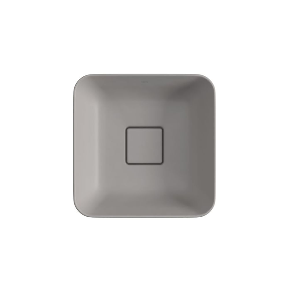 Cuba de Sobrepor Quadrada 30X30cm Cinza Antracite - DECA - Horus ...