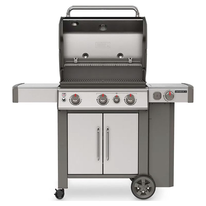 Churrasqueira a Gás Genesis Ii S-335 3 Queimadores Inox - CUISINART - Horus Acabamentos