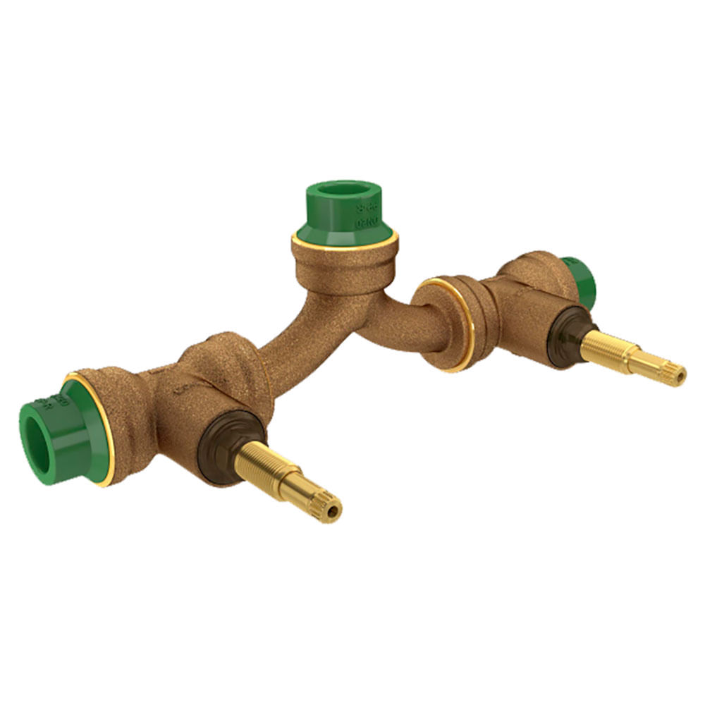 Base Misturador Chuveiro Entrada Horizontal para Ppr 20Mm 3/4" - DECA ...