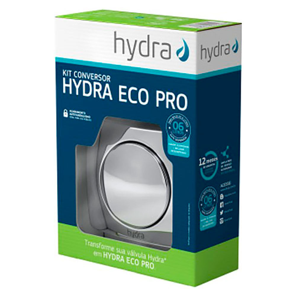Kit Conversor Hydra Max P/ Hydra Eco Pro Cromado - DECA - Horus Acabamentos